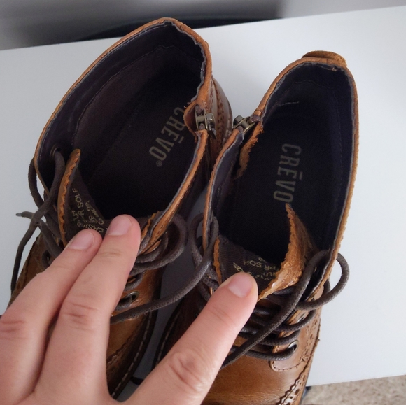 Crevo | Shoes | Mens Leather Boots | Poshmark